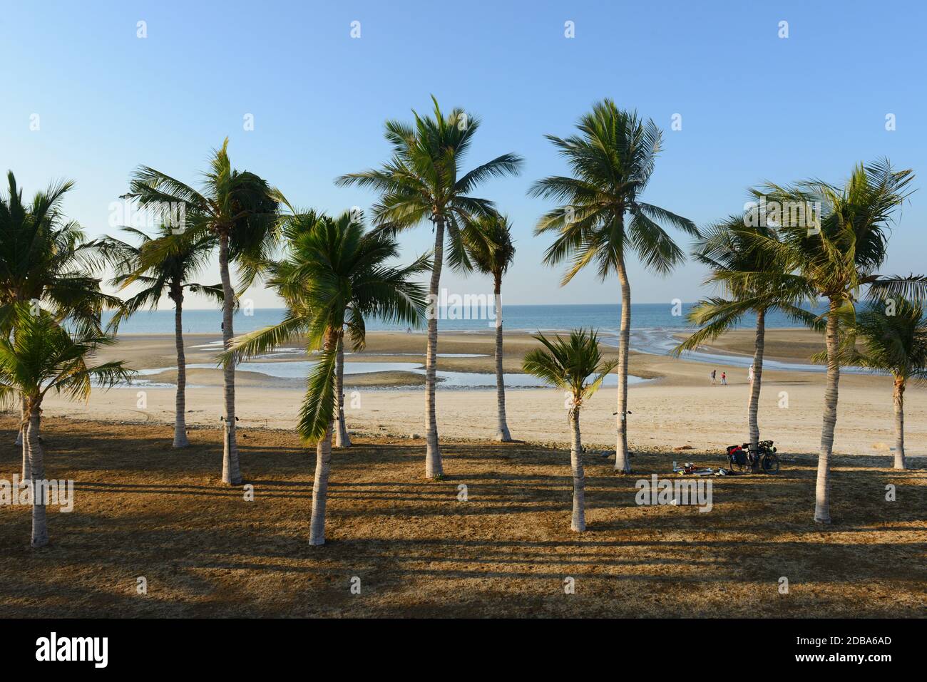 Qurum Beach in Muscat, Oman Stock Photo - Alamy