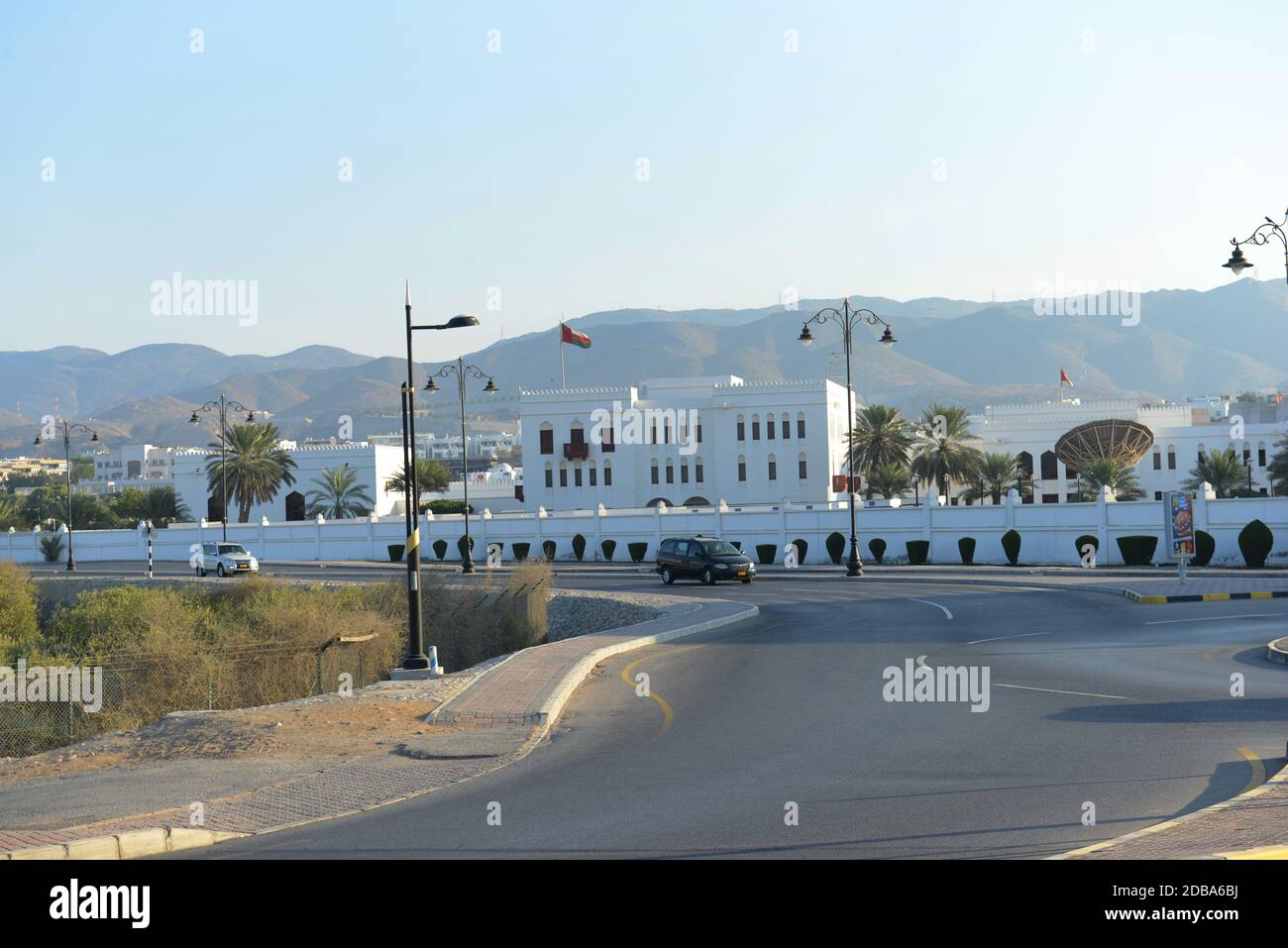 Beautiful buildings in Muscat, Oman Stock Photo - Alamy