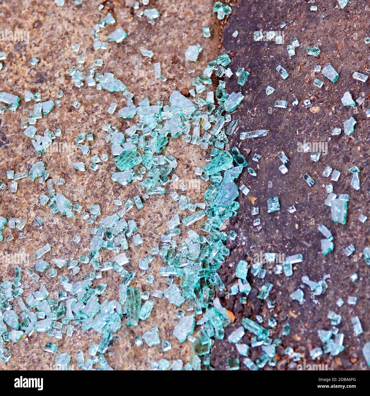 Broken glass window pavement hi-res stock photography and images - Alamy