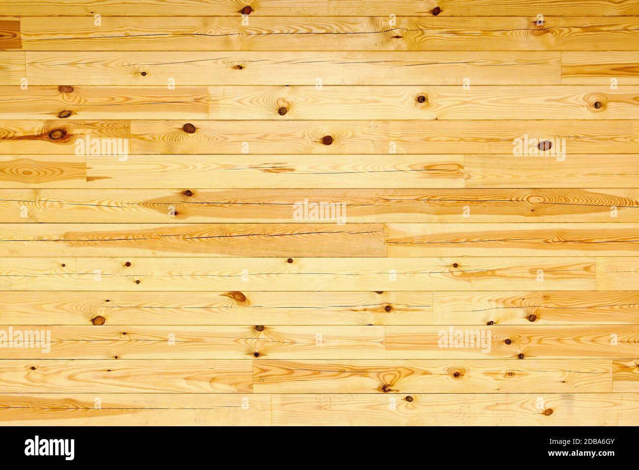 Wall background made from horizontal wooden boards Stock Photo - Alamy