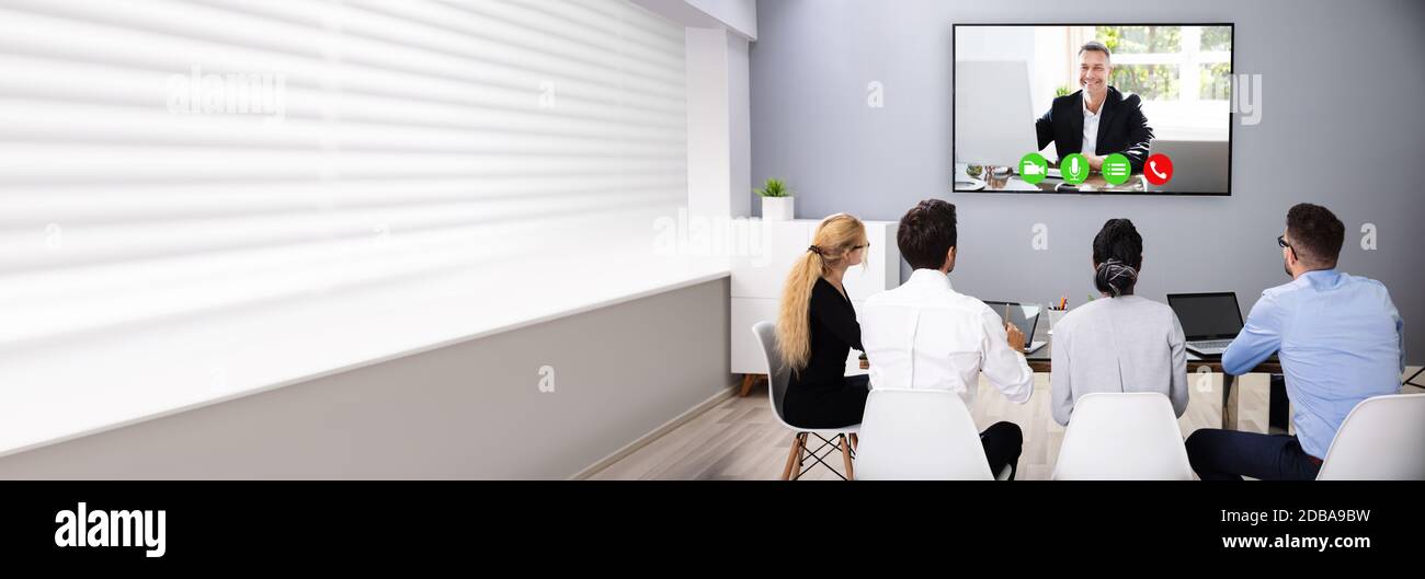 Collaborative video hi-res stock photography and images - Alamy