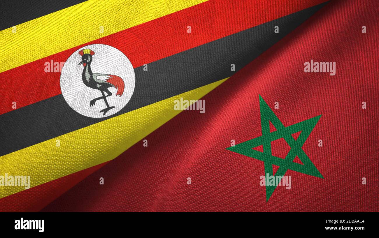 Morocco uganda flag hi-res stock photography and images - Alamy