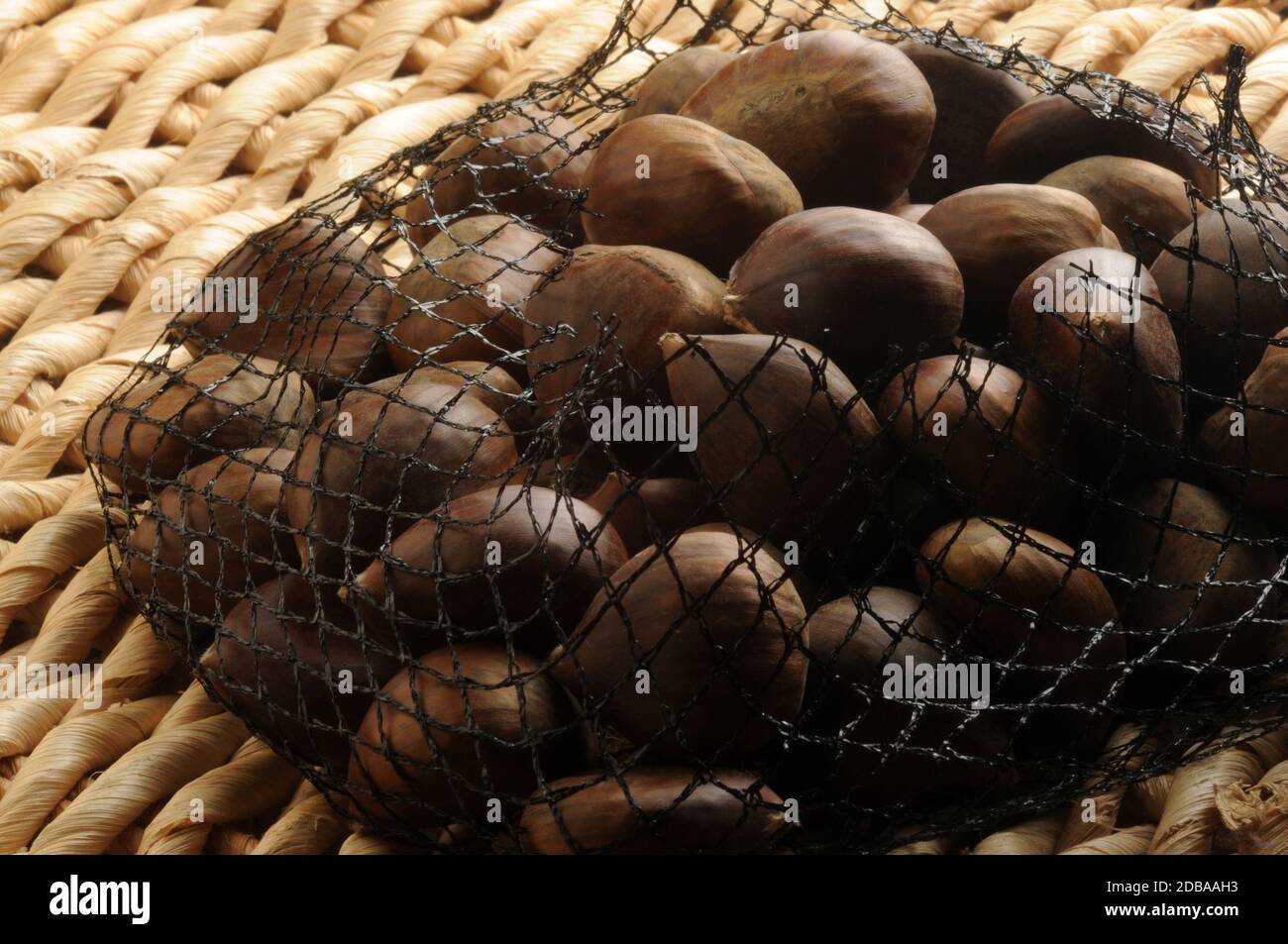 Chestnuts in net hi-res stock photography and images - Alamy