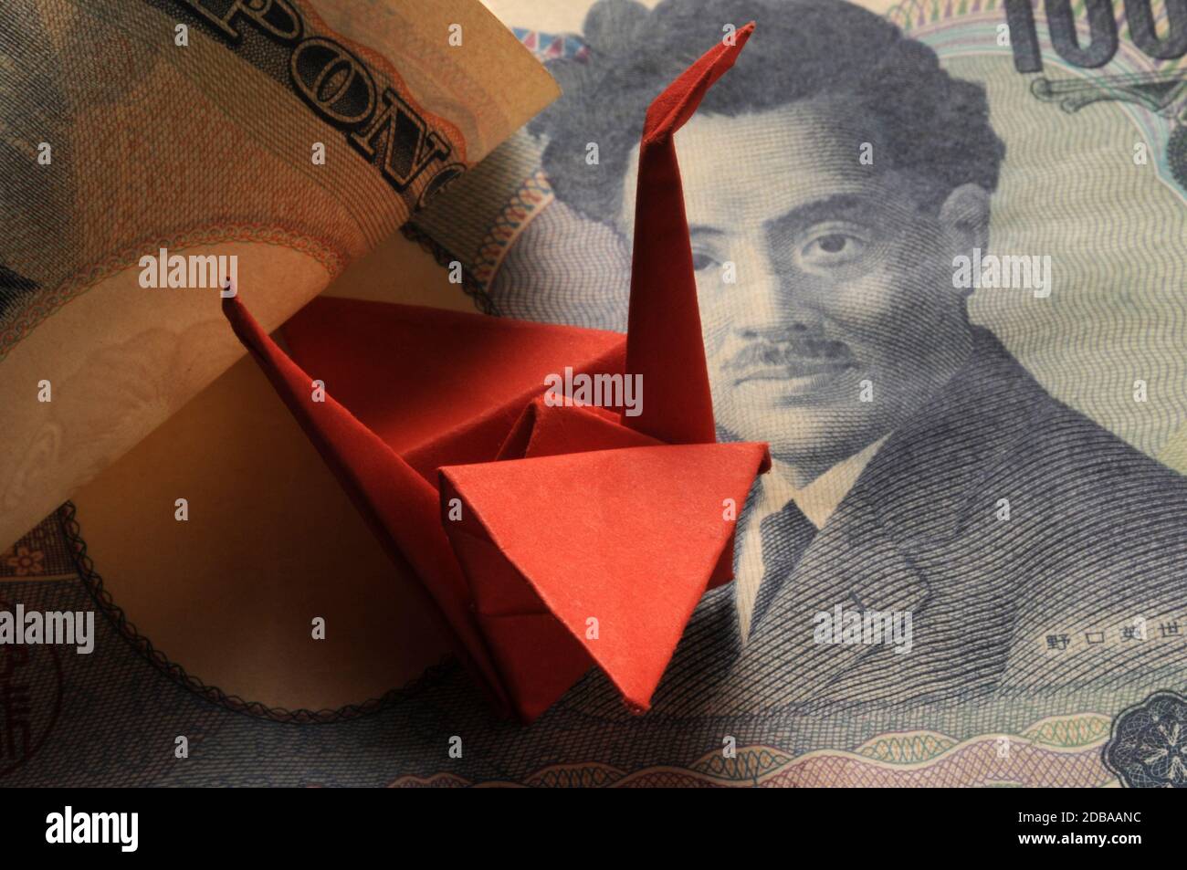 Traditional japanese origami cranes hi-res stock photography and images ...