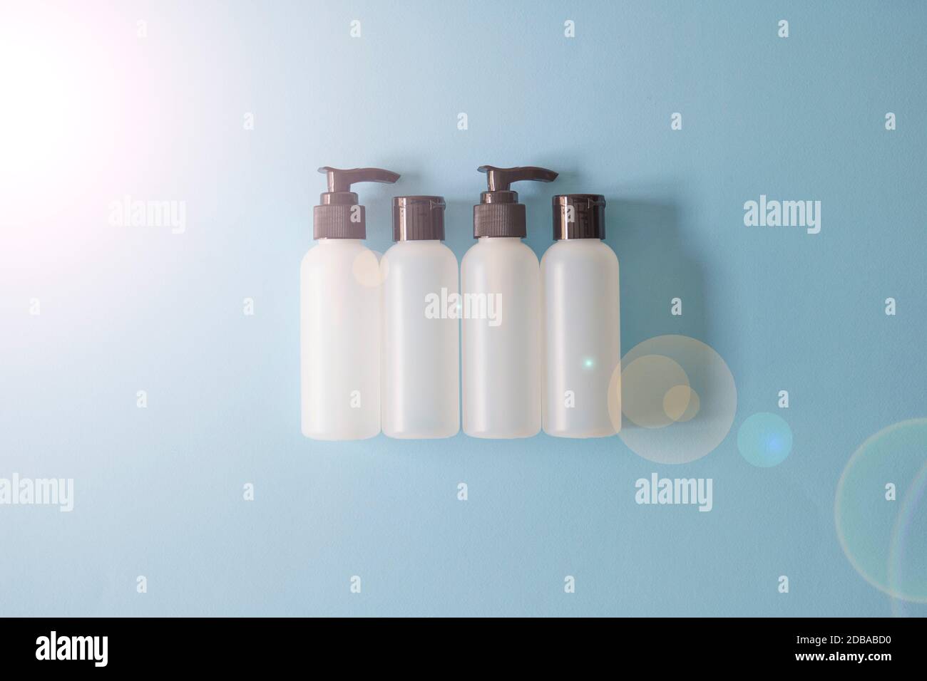 A studio photo of a bathroom travel pack Stock Photo - Alamy