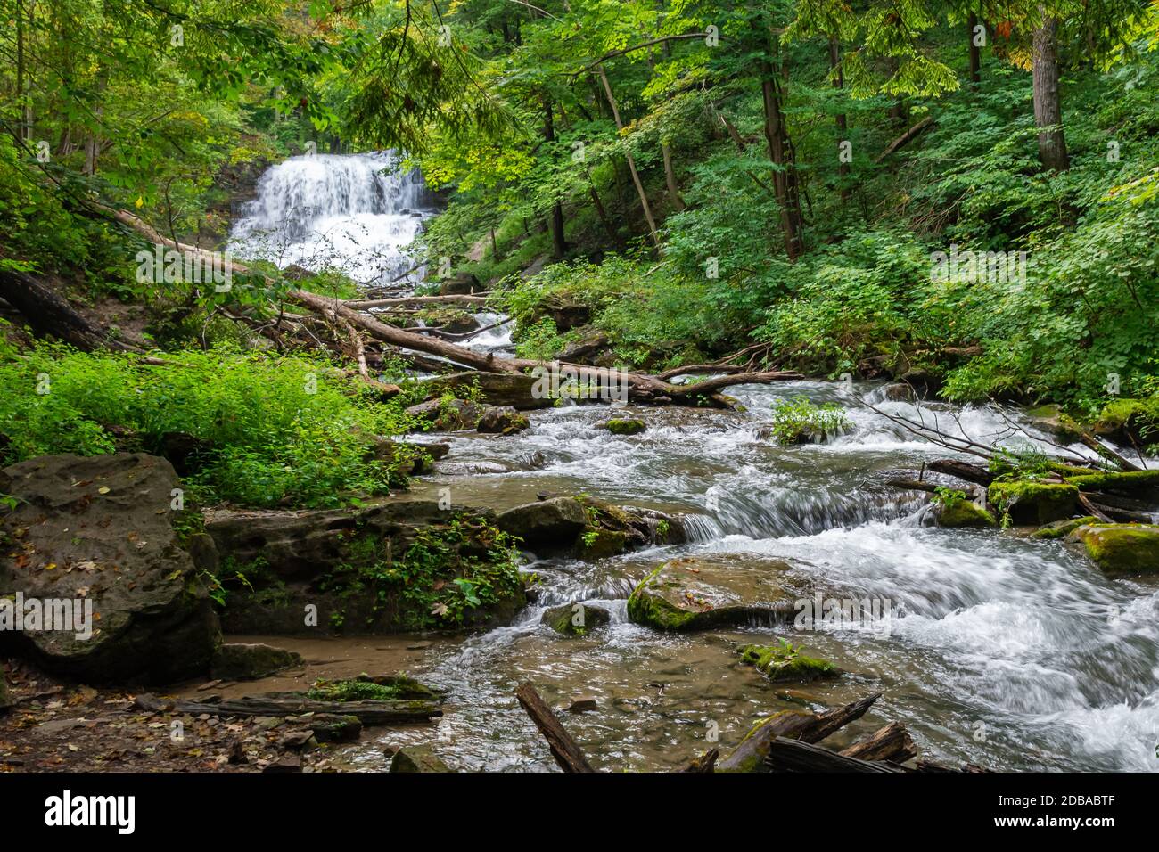 Lower Decew Waterfalls Saint Catharines Ontario Canada Stock Photo - Alamy