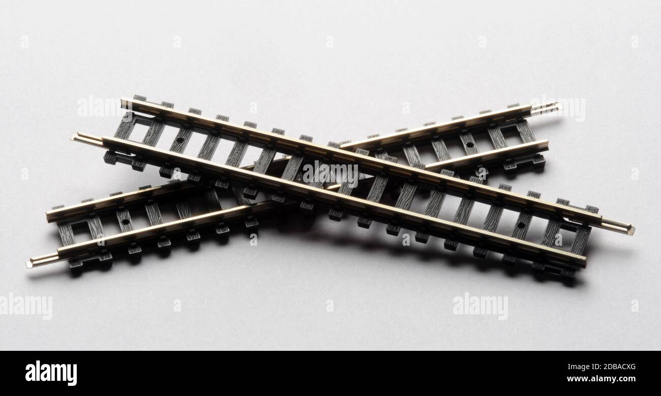 Two train hi-res stock photography and images - Alamy