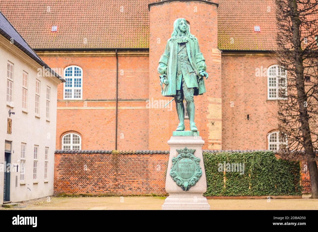 Monument of statesman and royal favorite of the Peder Griffenfeld ...