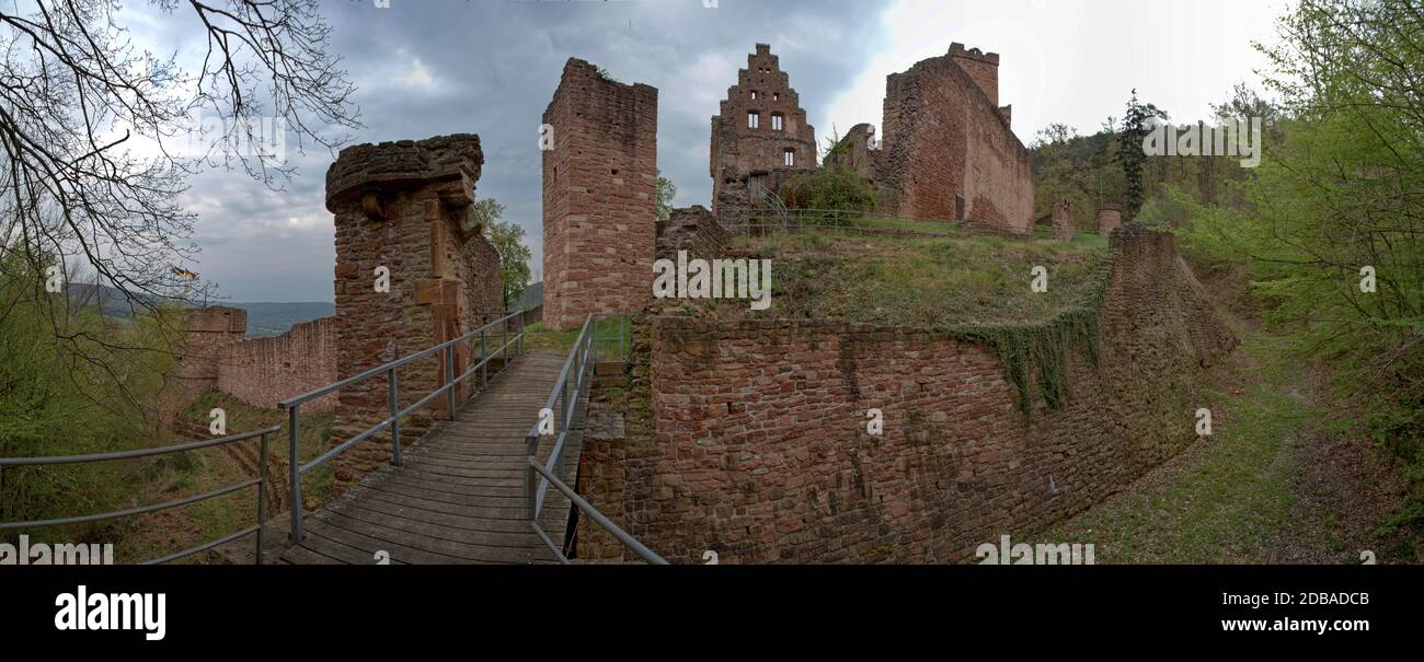 Freudenburg castle hi-res stock photography and images - Alamy