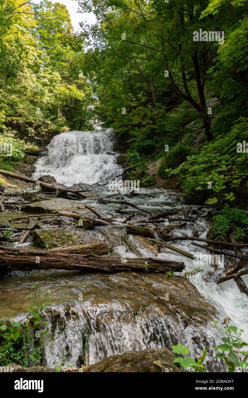 Lower Decew Falls Conservation Area Saint Catharines Ontario Canada ...