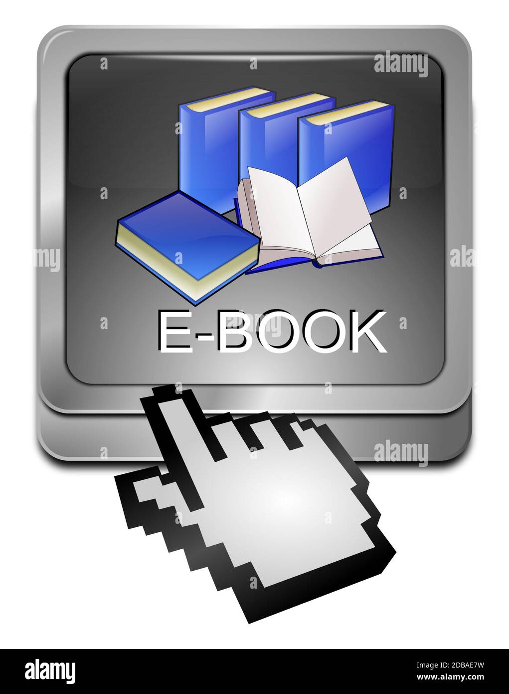 Ebook reader illustration hi-res stock photography and images - Alamy