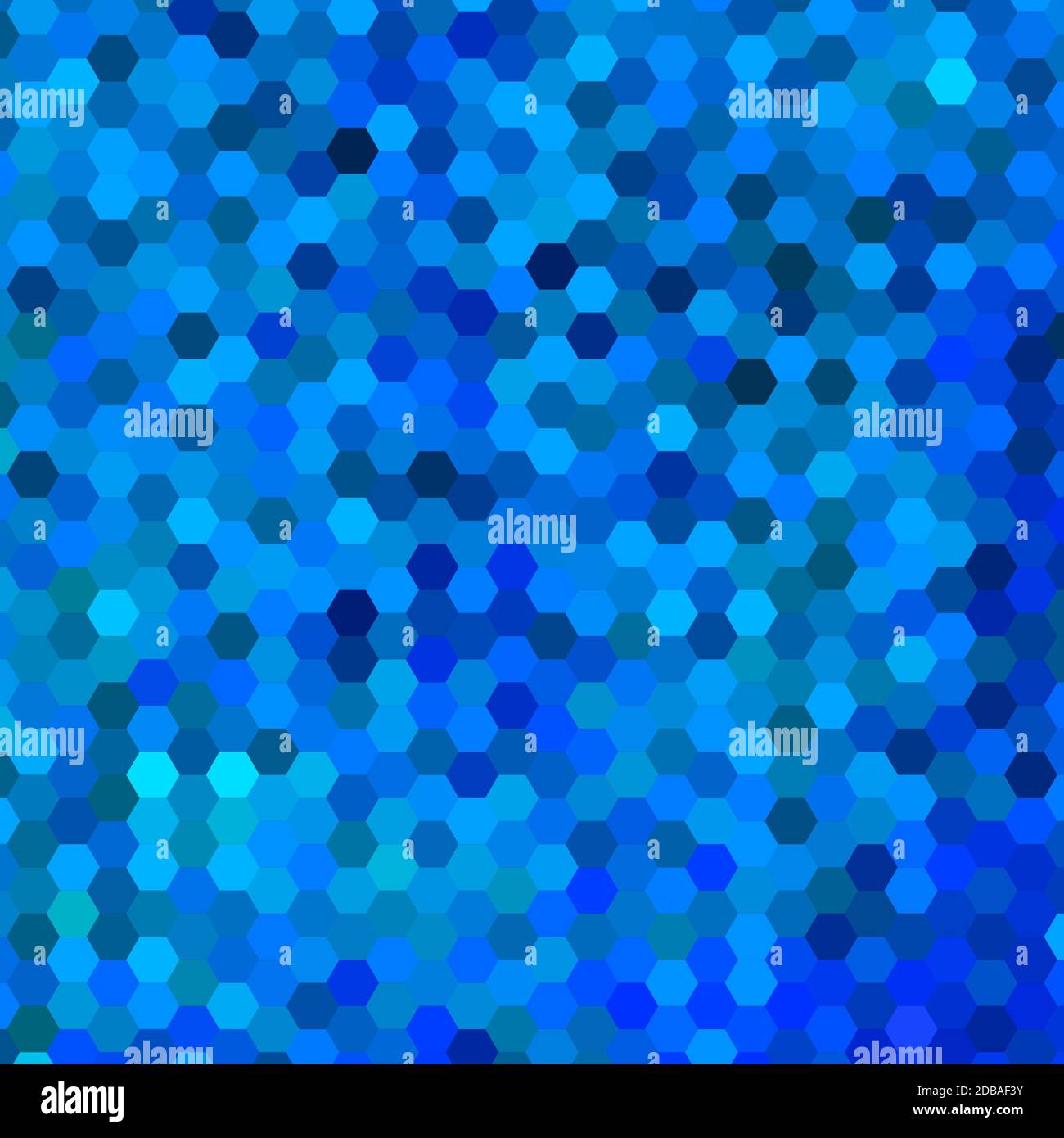 abstract geometric hexagon background - light and bright blue Stock Photo - Alamy