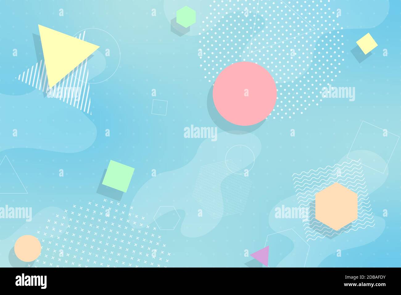 Colorful abstract background using minimal geometry as an element Stock ...