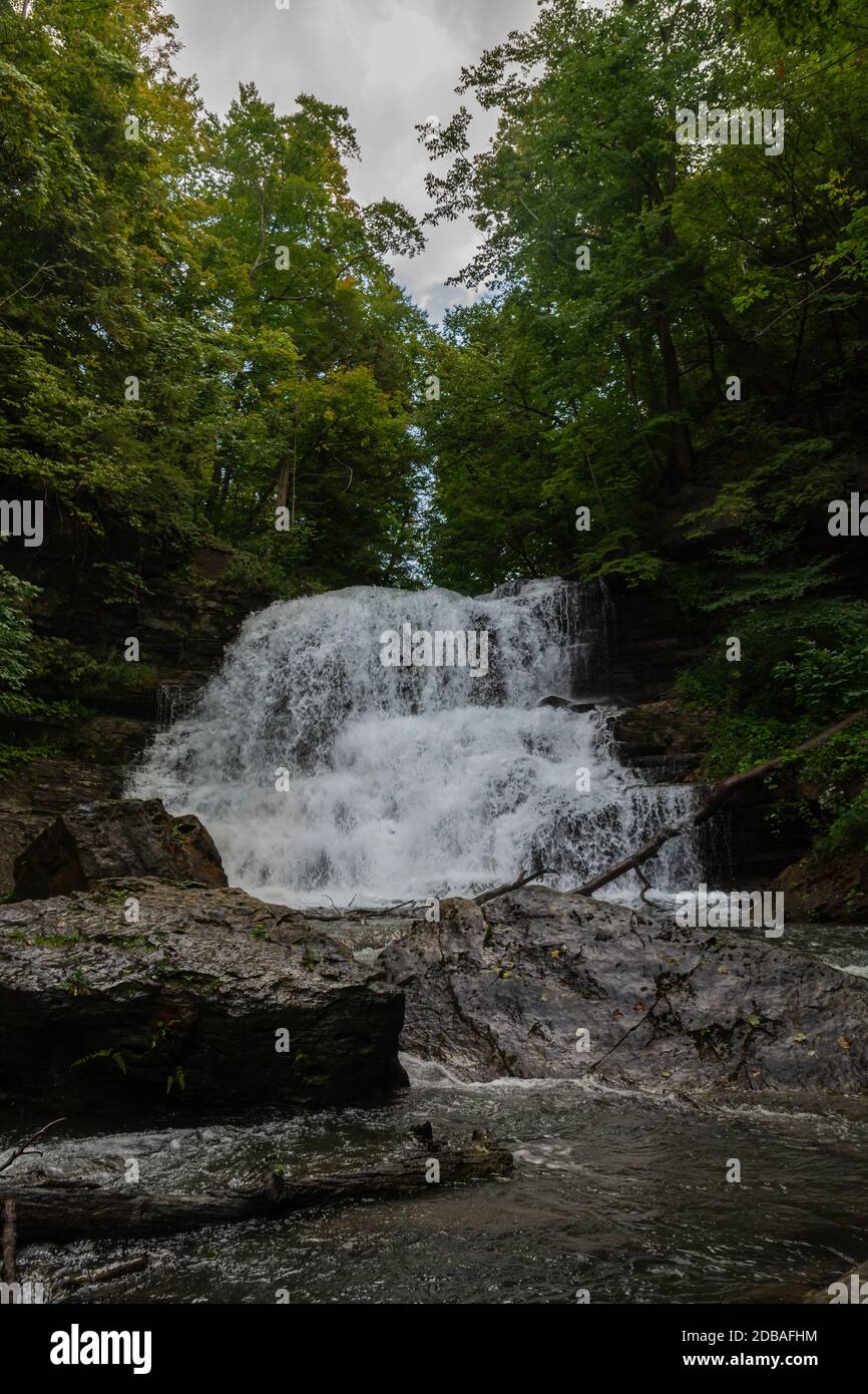 Lower Decew Falls Conservation Area Saint Catharines Ontario Canada ...