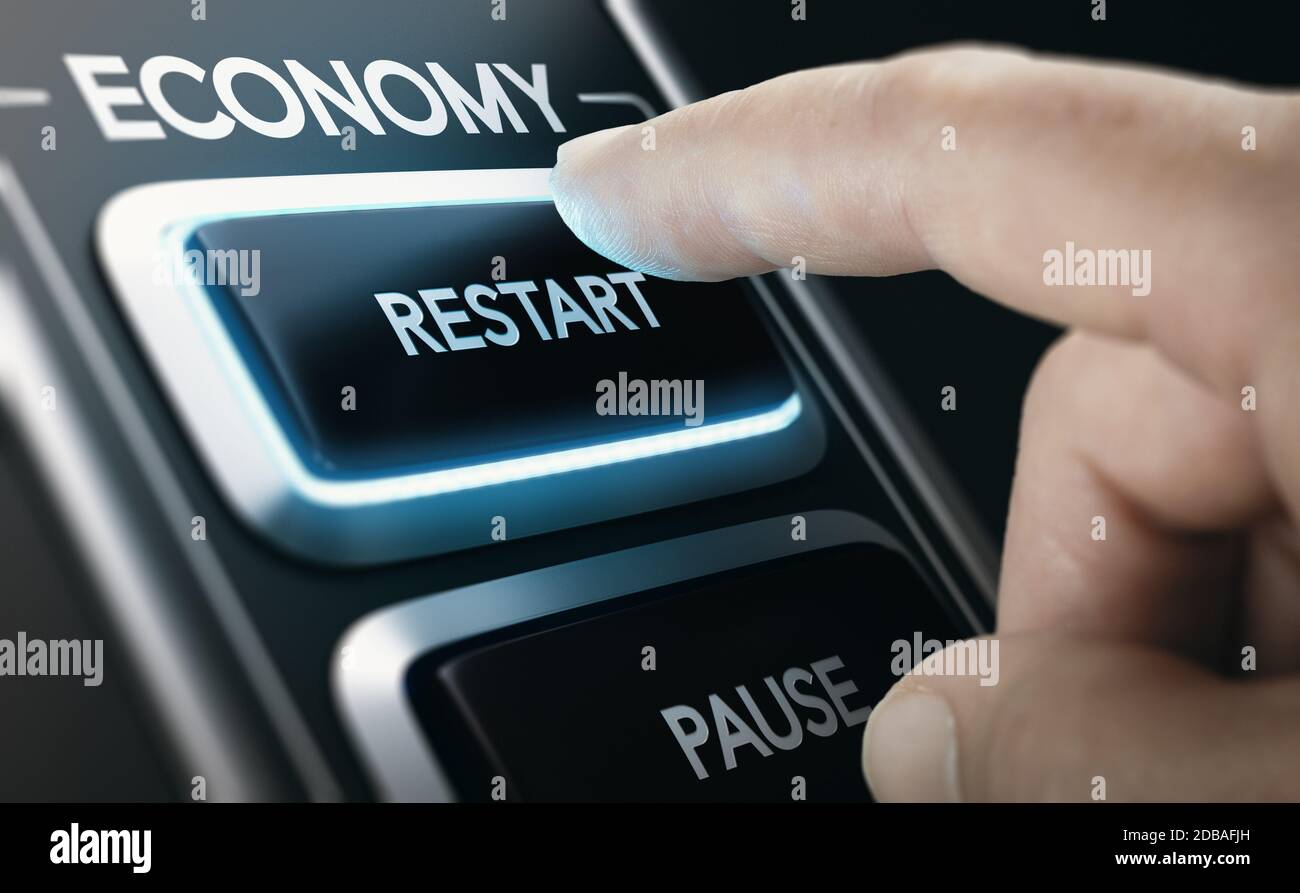 Restart button hi-res stock photography and images - Alamy