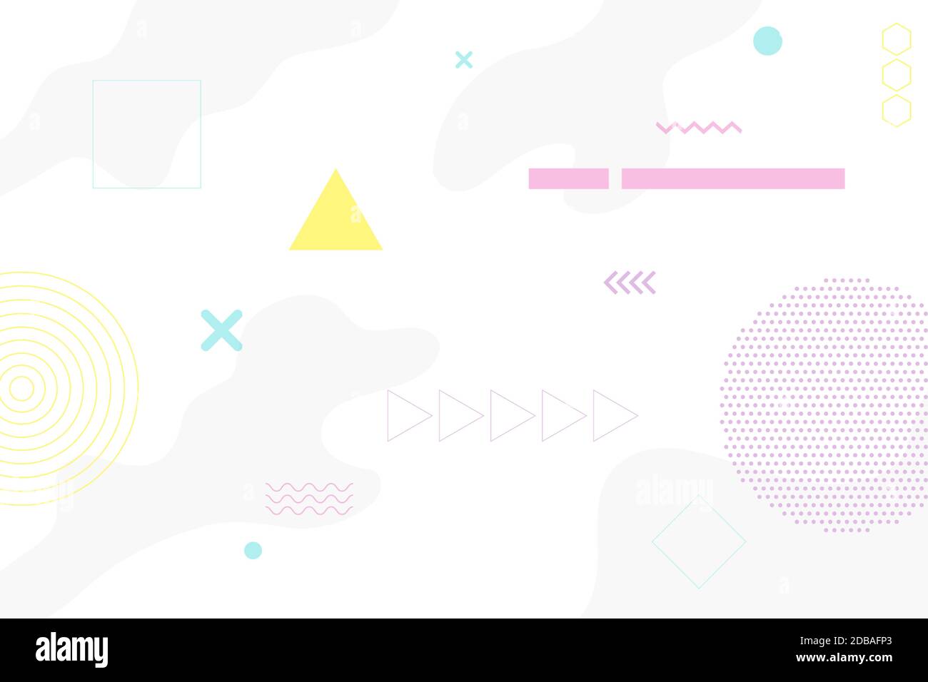 Colorful abstract background using minimal geometry as an element Stock ...