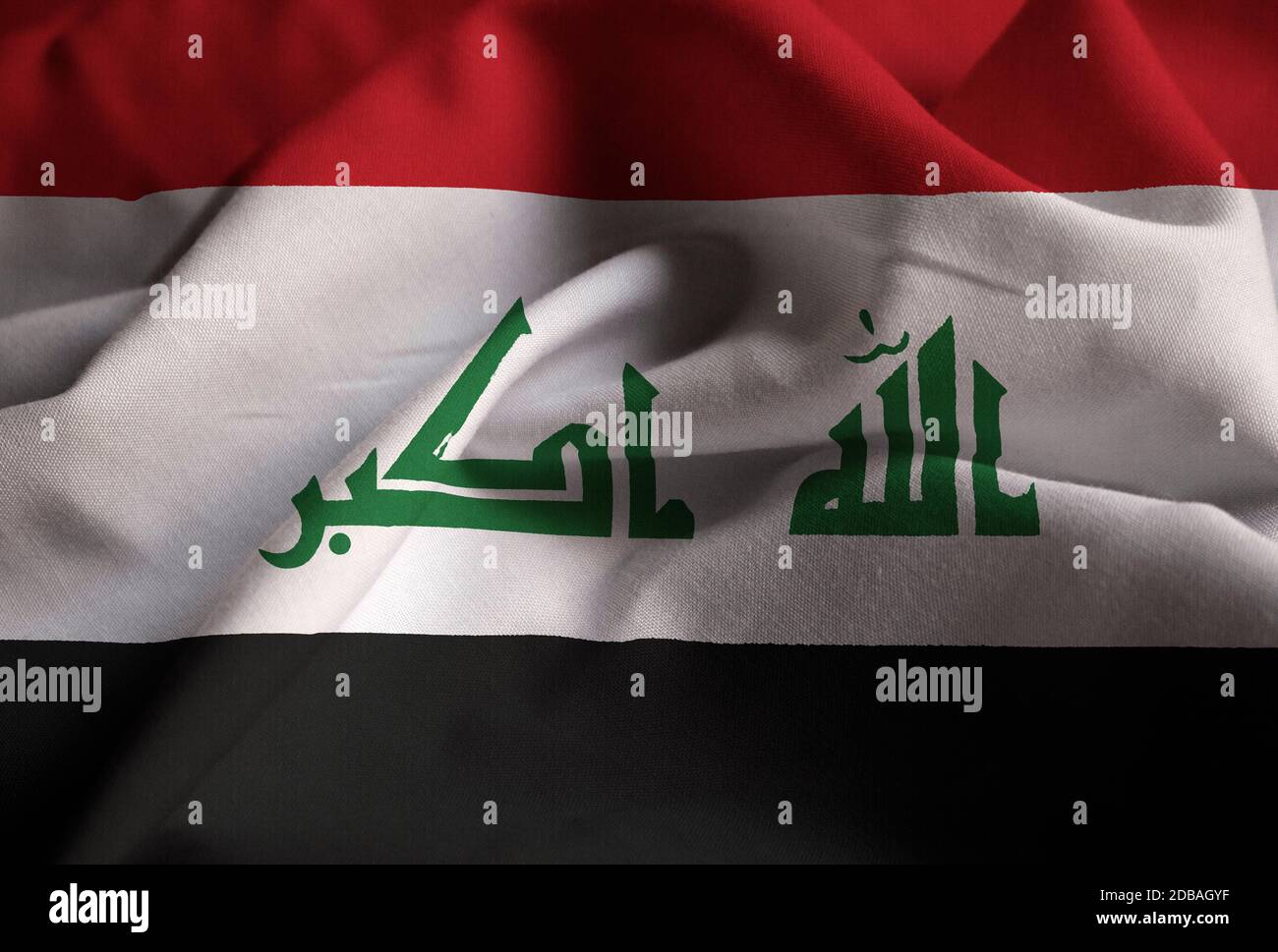 Iraqi flag map hi-res stock photography and images - Alamy