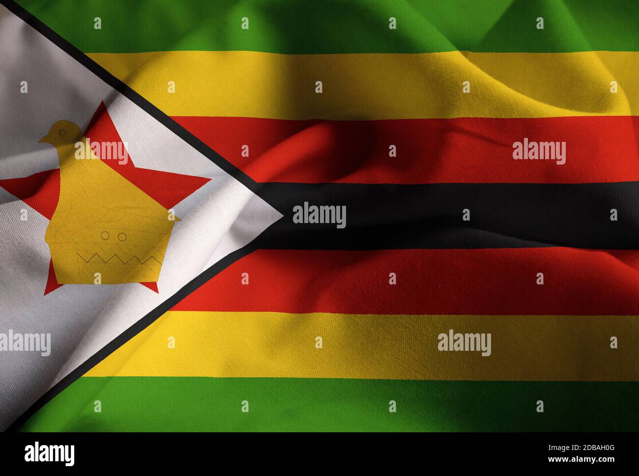 Zimbabwe map africa flag hi-res stock photography and images - Alamy