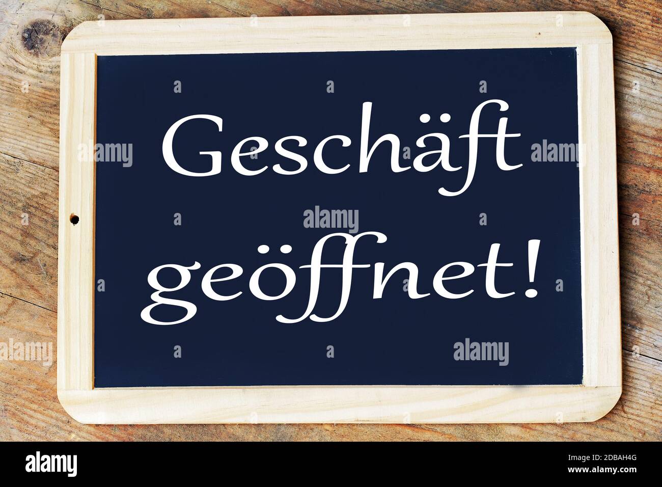 Open shop sign germany hi-res stock photography and images - Alamy