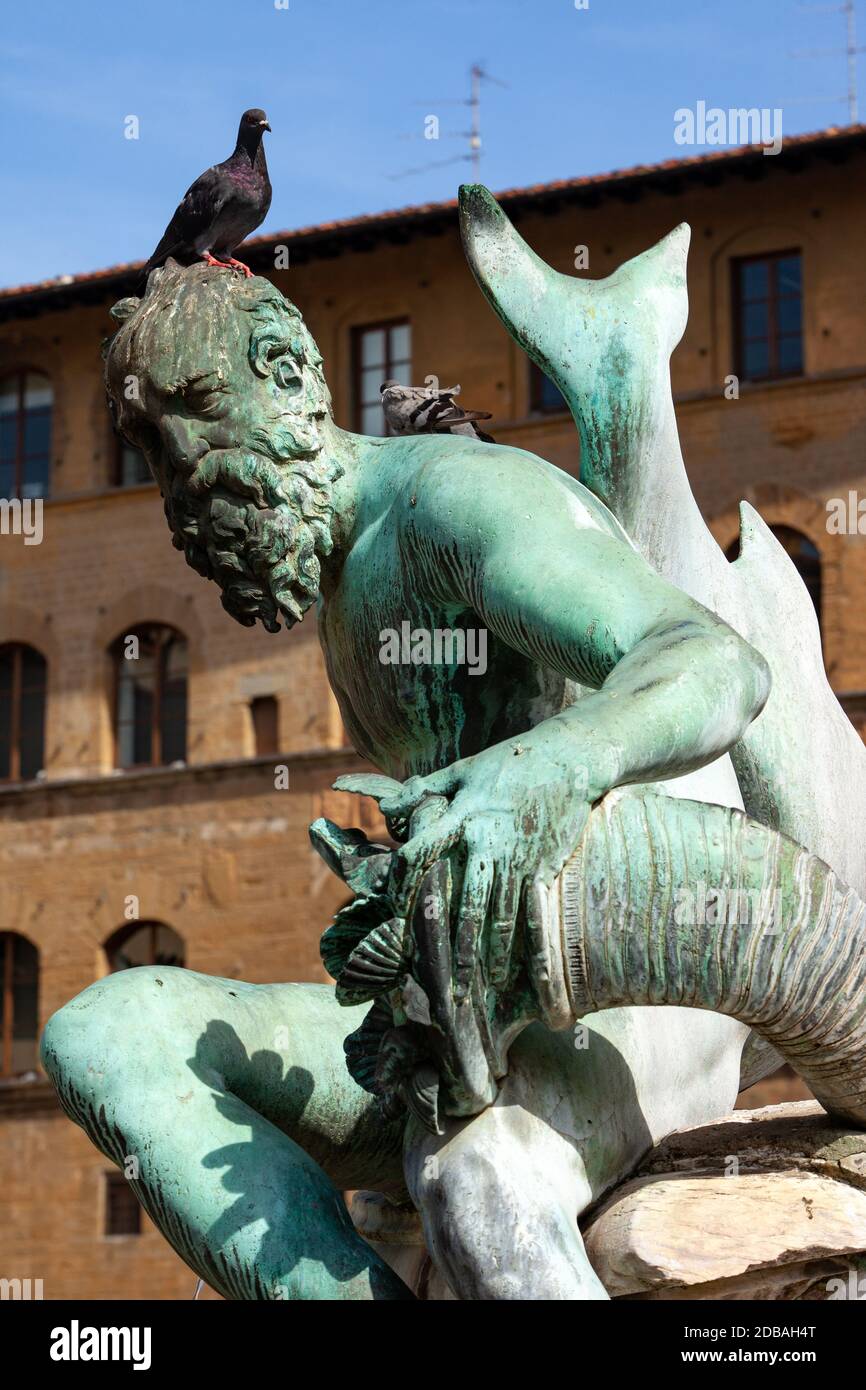 Fountain of Neptune by Bartolomeo Ammannati, in the Piazza della ...