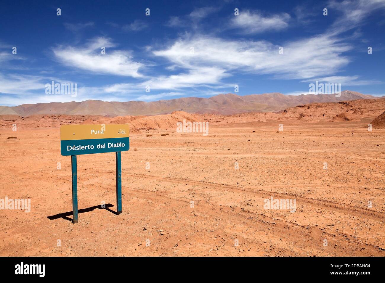 Desierto del Diablo, Devil Desert, landscape in Puna de Atacama ...