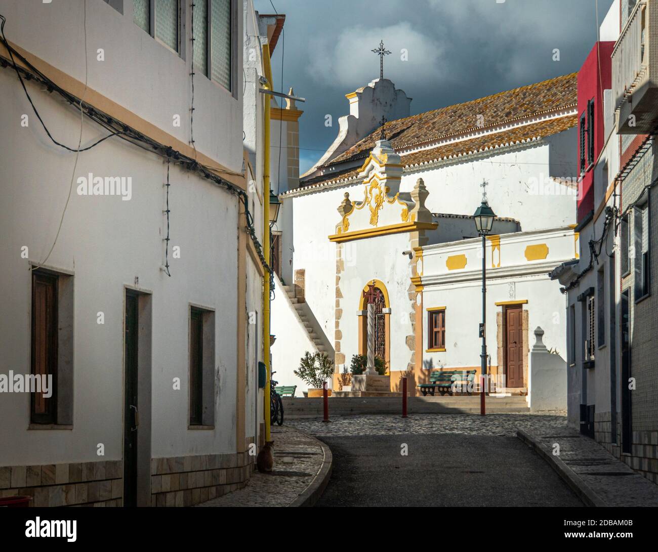 The main church of alvor portugal hi-res stock photography and images ...