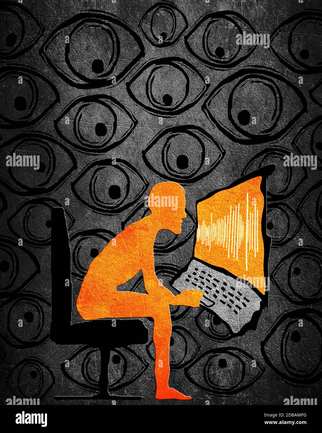 privacy concept high quality digital illustration Stock Photo - Alamy
