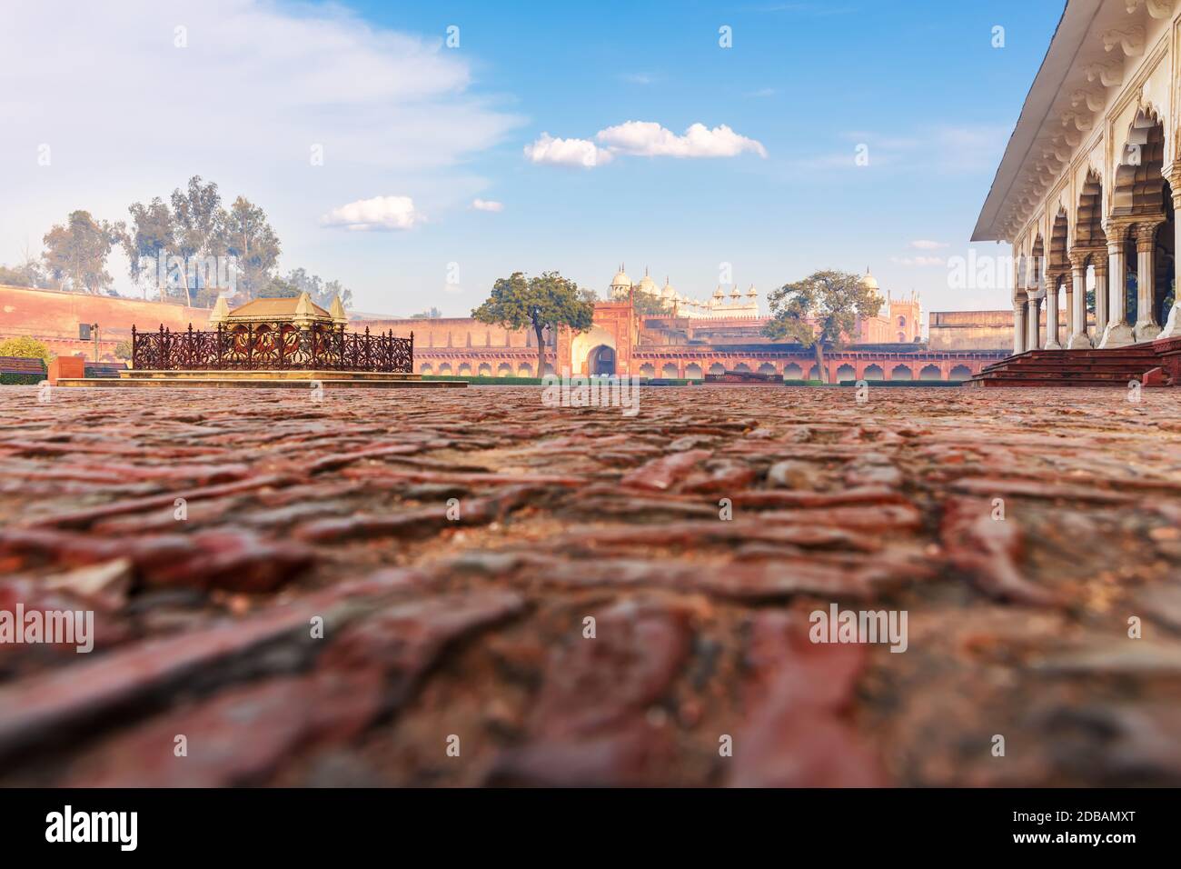 India fort court hi-res stock photography and images - Alamy