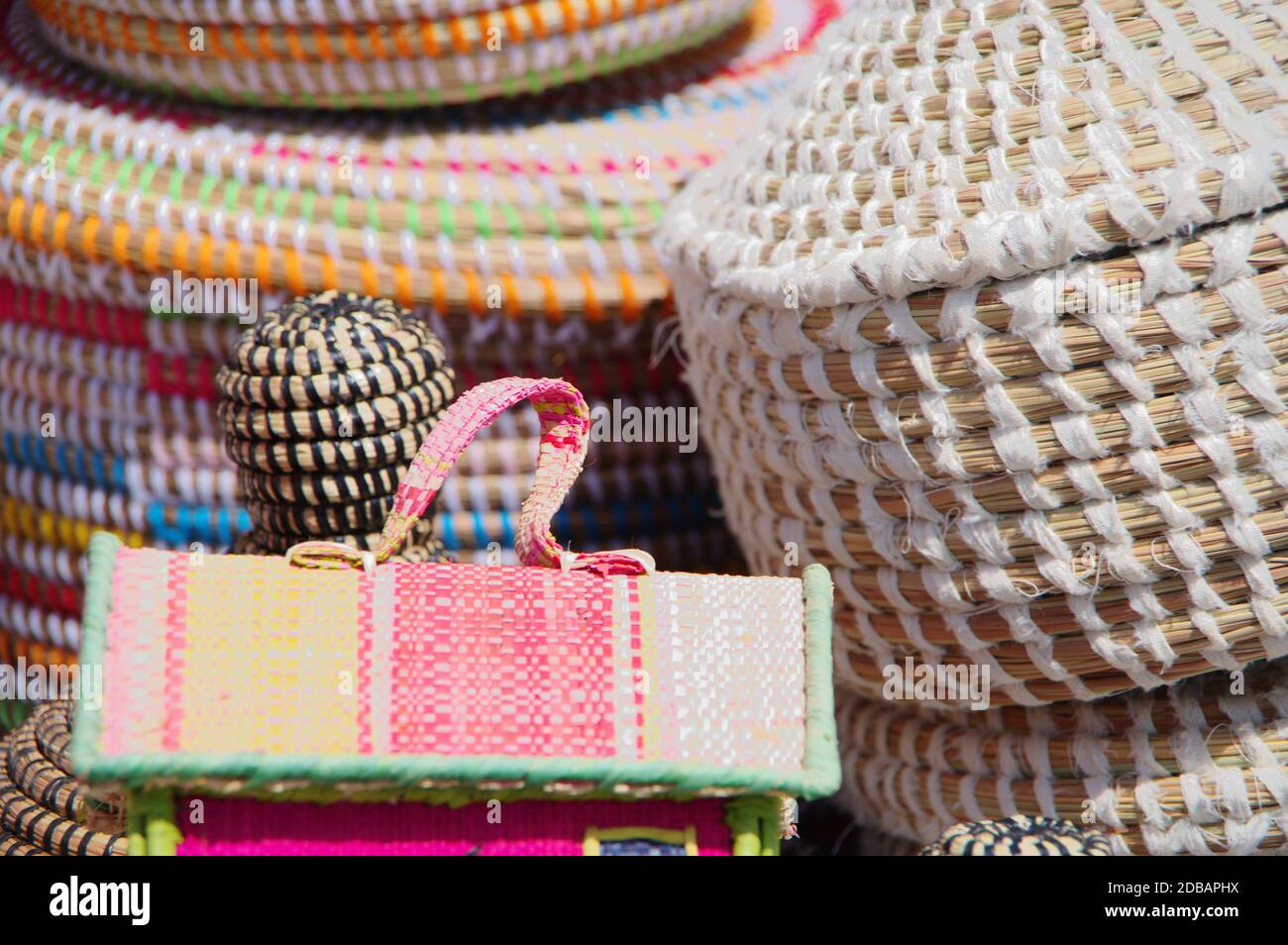 braid were on the market stall Stock Photo - Alamy