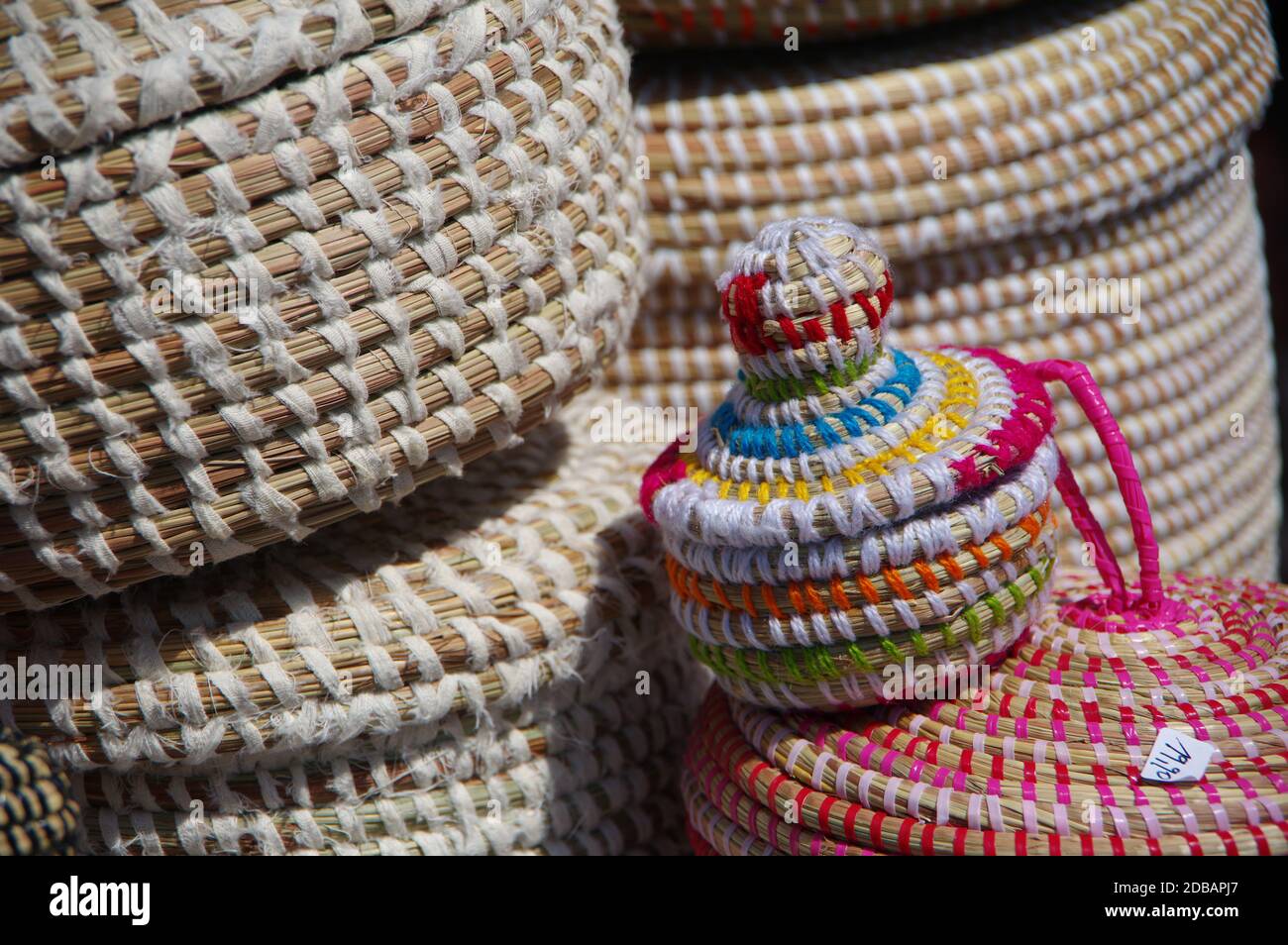 braid were on the market stall Stock Photo - Alamy