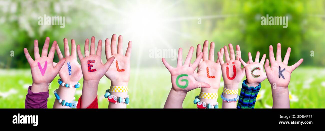 Viel glueck hi-res stock photography and images - Alamy