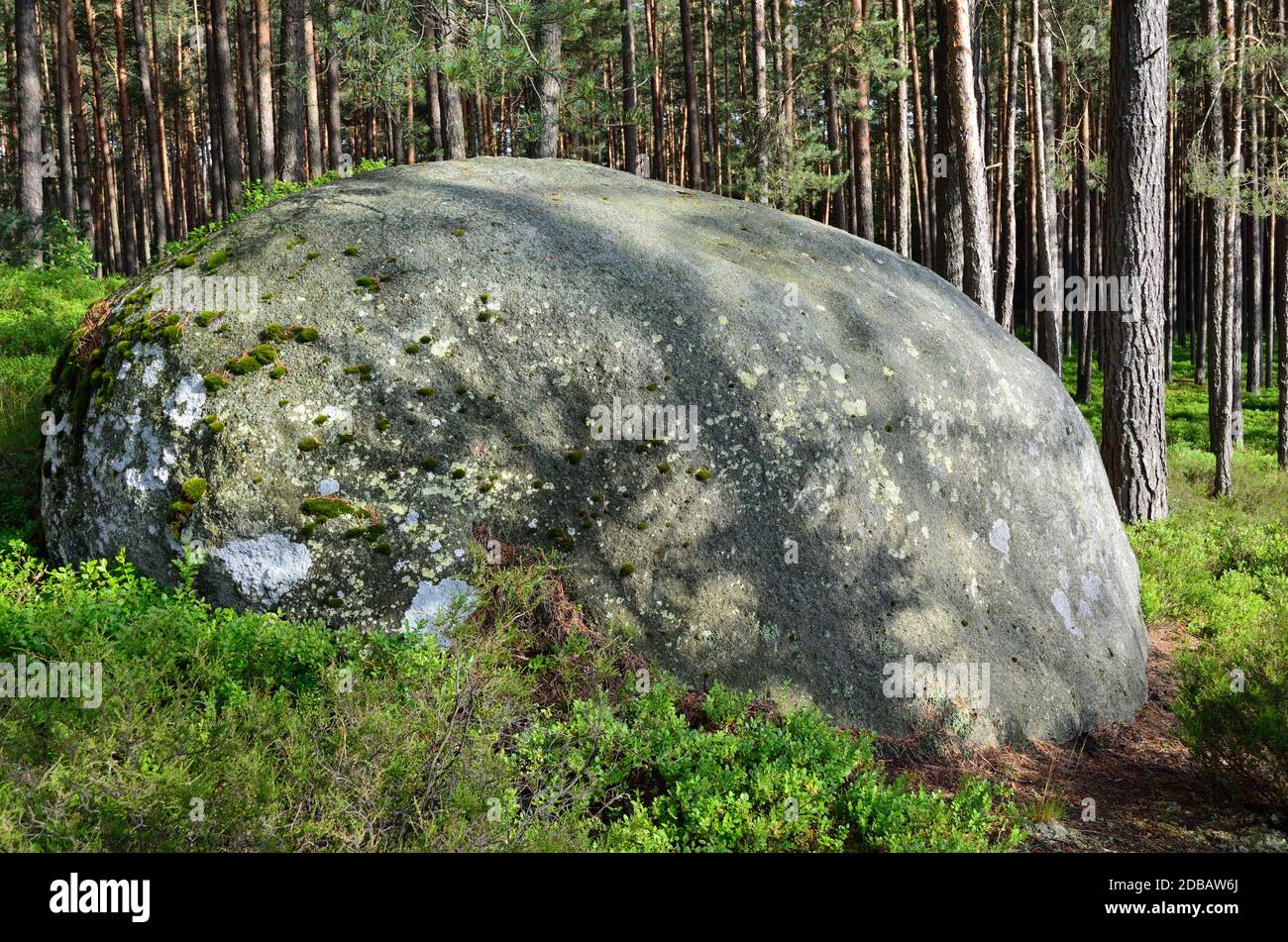 The big Stone Stock Photo - Alamy