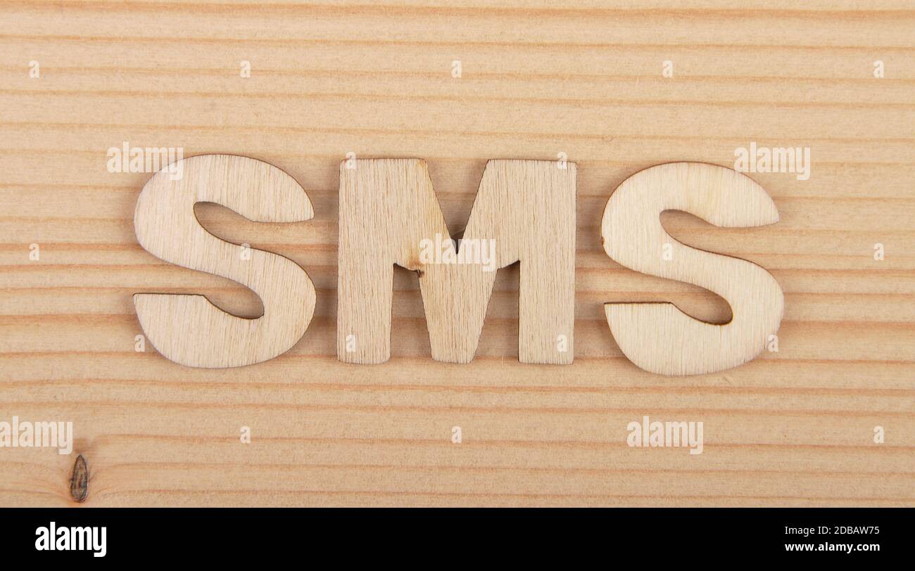 Sms alphabet hi-res stock photography and images - Alamy