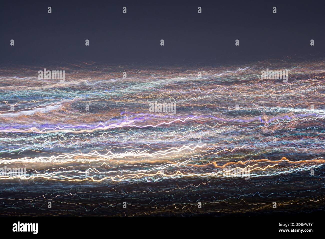 Abstract long exposure, experimental surreal photo, city and vehicle ...