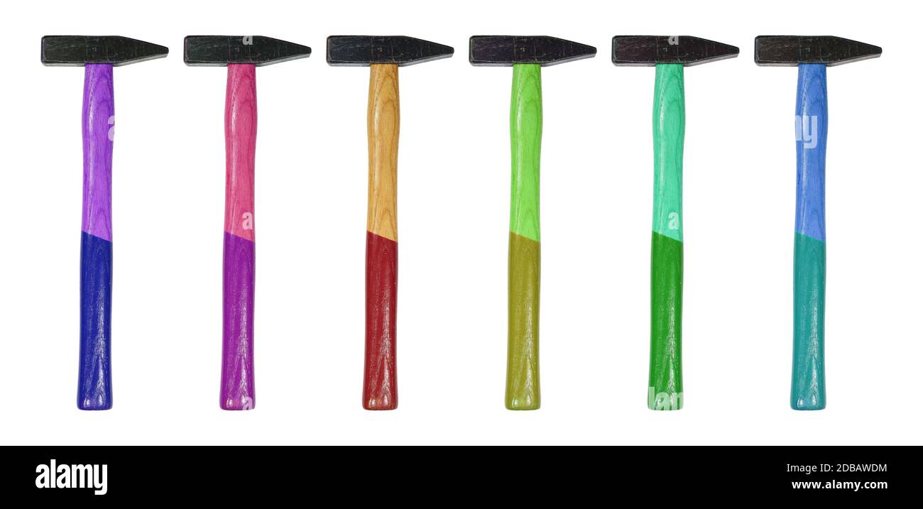 Hammer colored hi-res stock photography and images - Alamy
