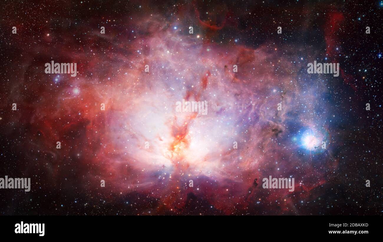 Star birth in the extreme. Elements of this image furnished by NASA ...