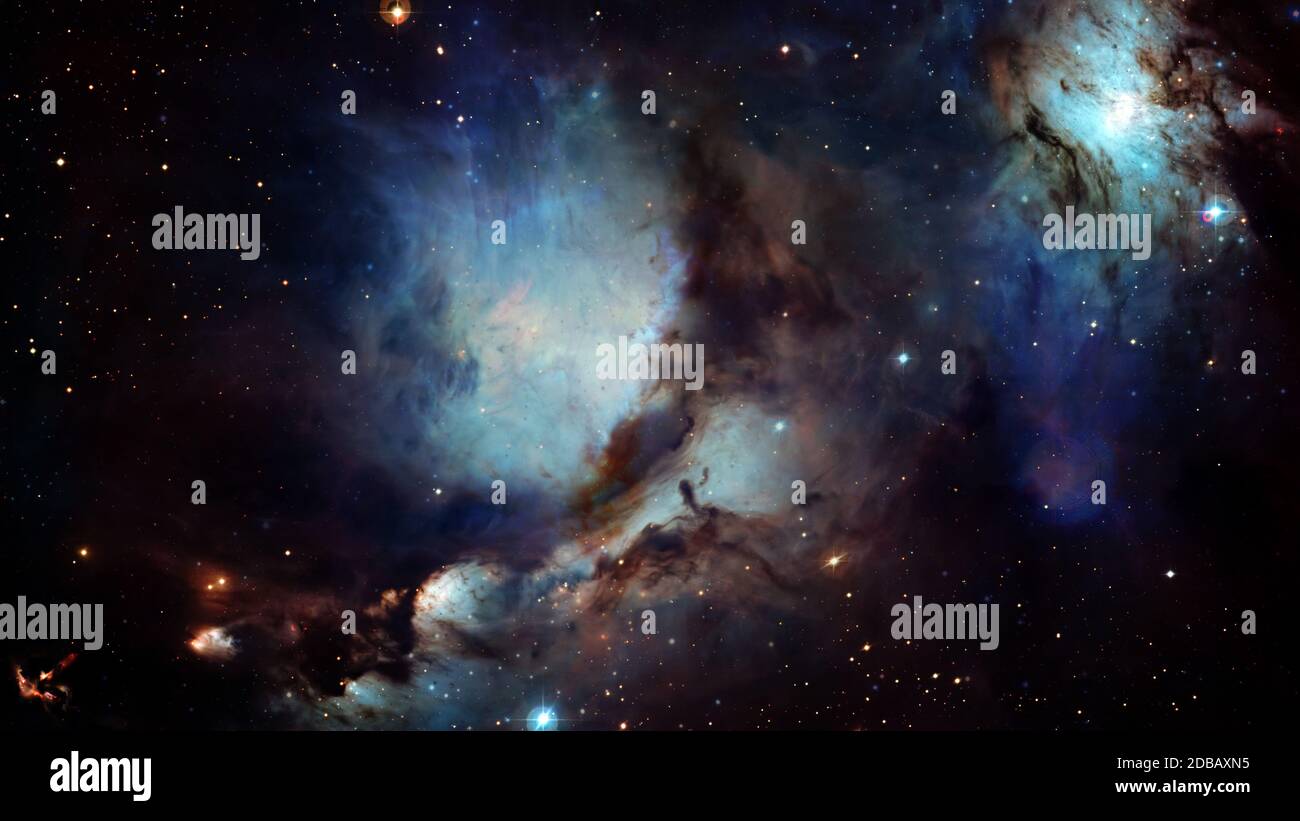 Sparkle shinny blue star particle motion on black background, starlight ...