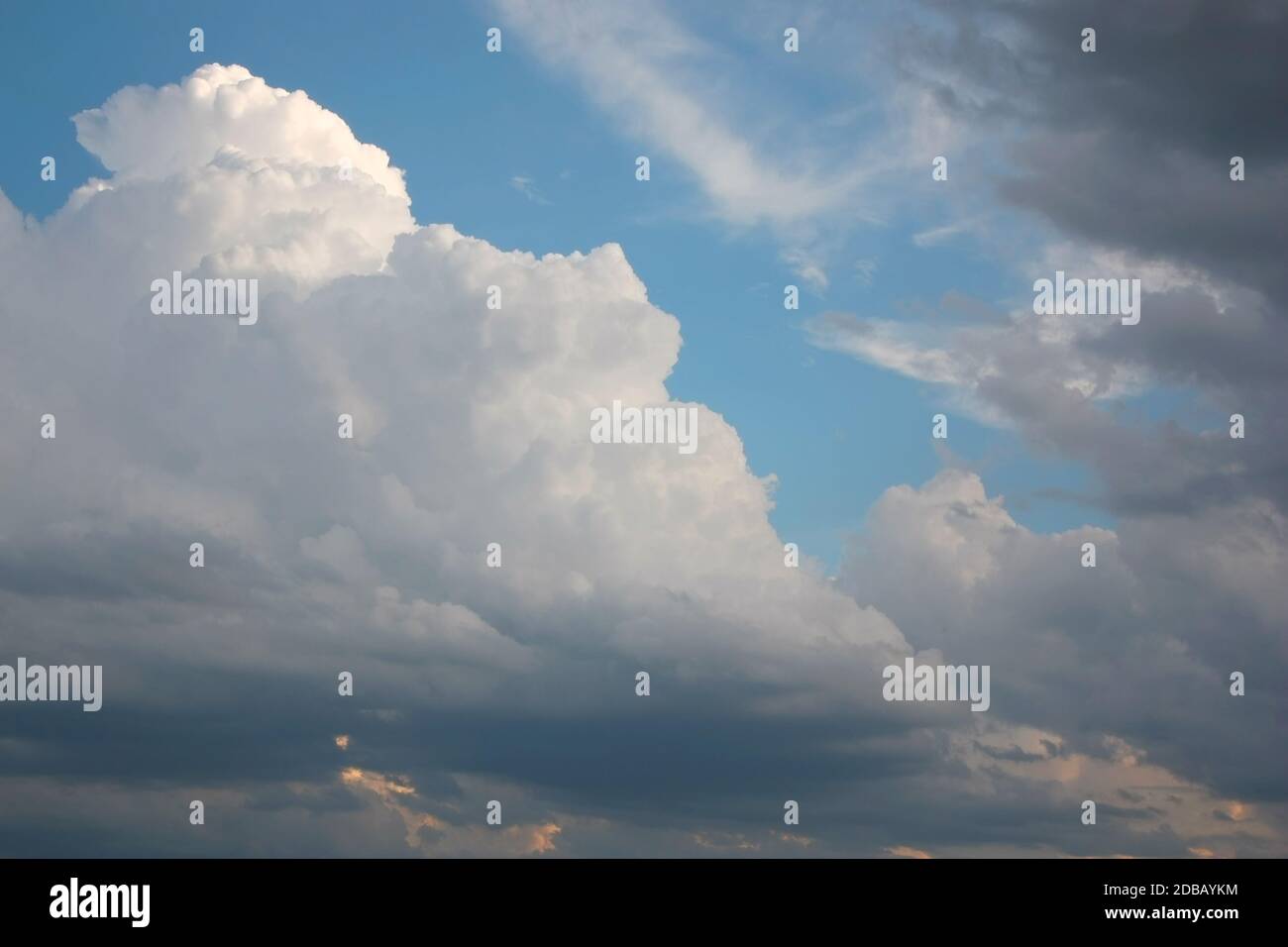 Beautiful dramatic sky with clouds Stock Photo - Alamy