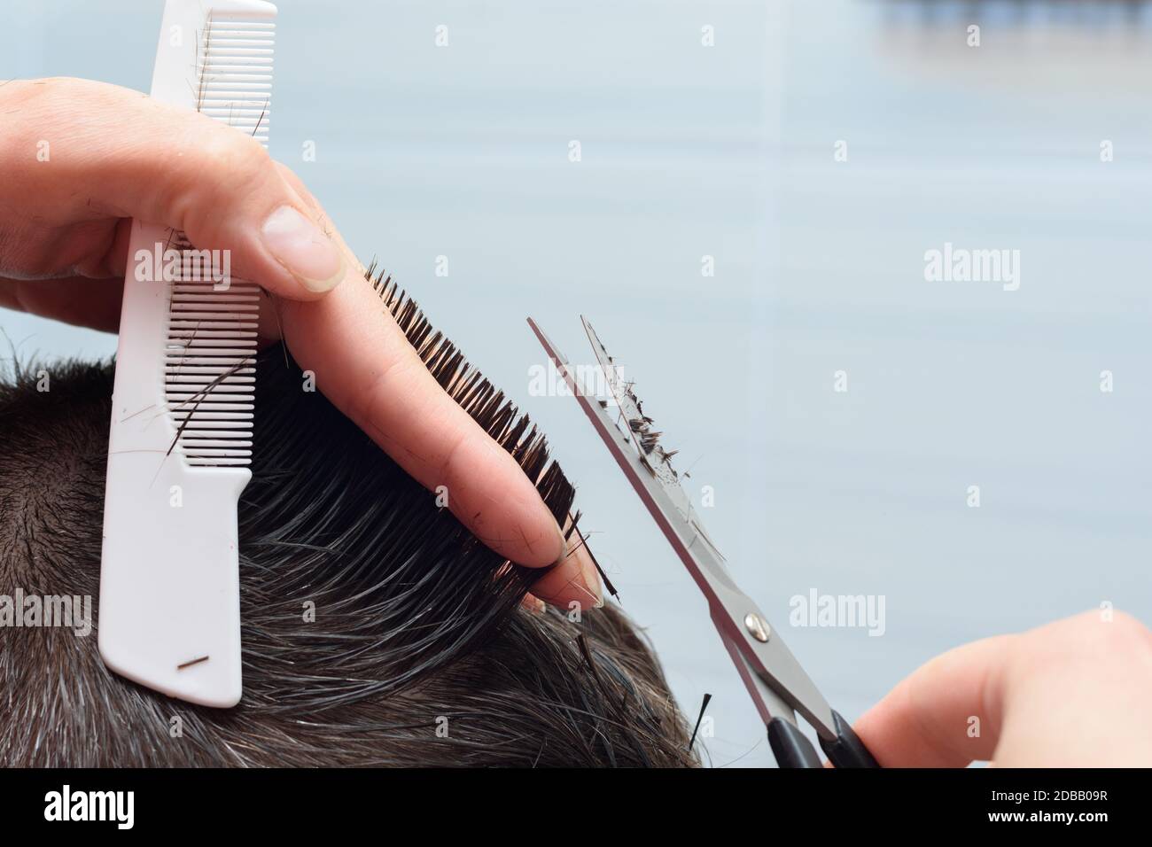 Straightens hair hi-res stock photography and images - Alamy