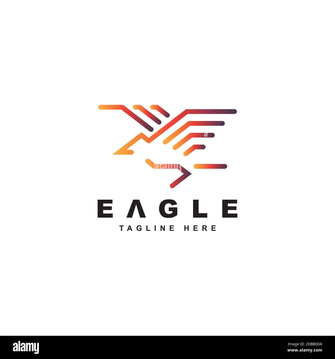 bird symbol logo design vector template Stock Vector Image & Art - Alamy