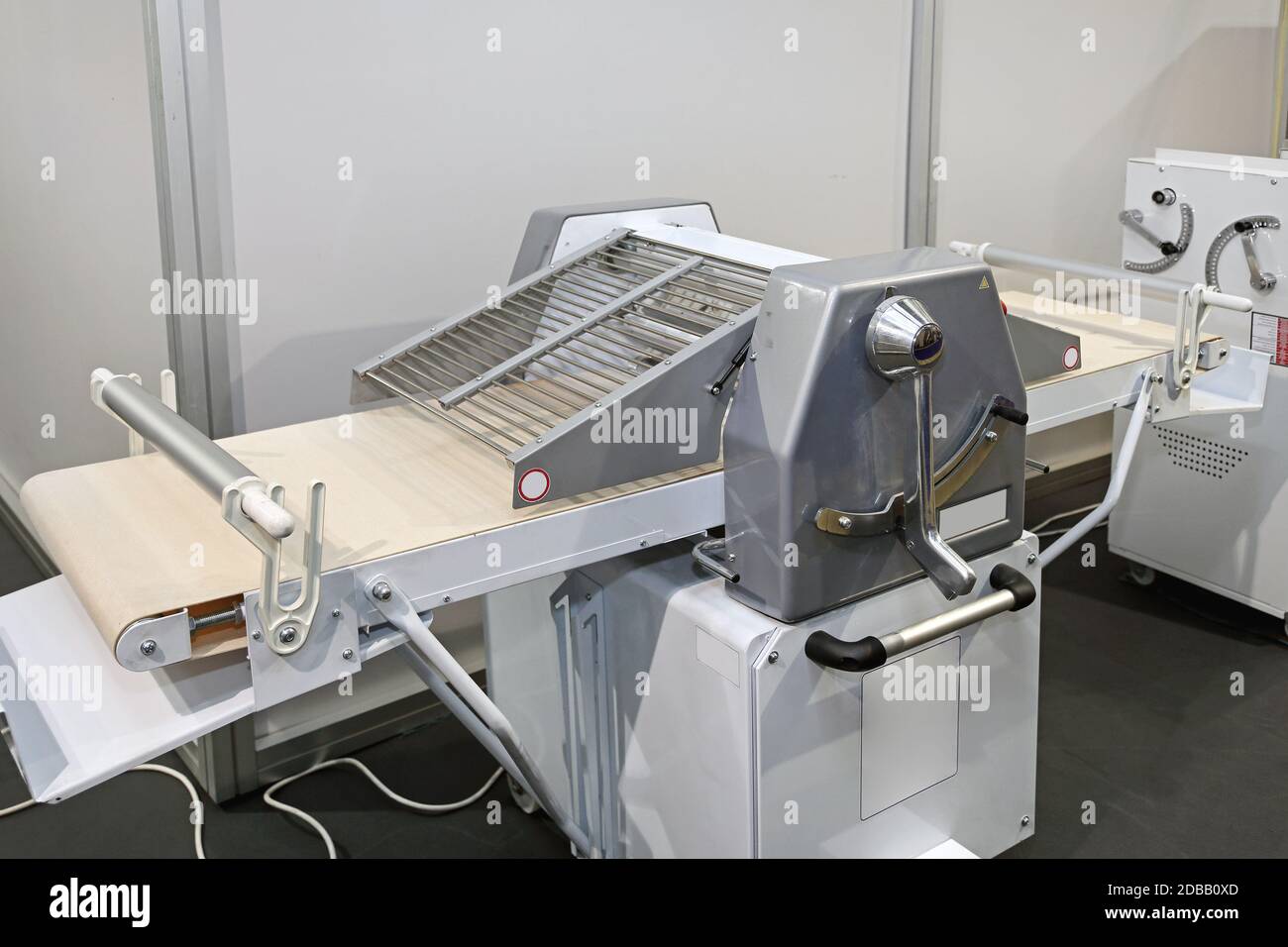 Automated Dough Moulding Machine in Bakery Production Stock Photo - Alamy