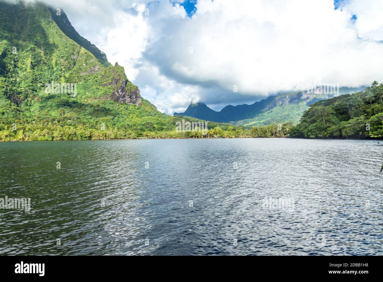 Moorea Island in the French Polynesia Stock Photo - Alamy