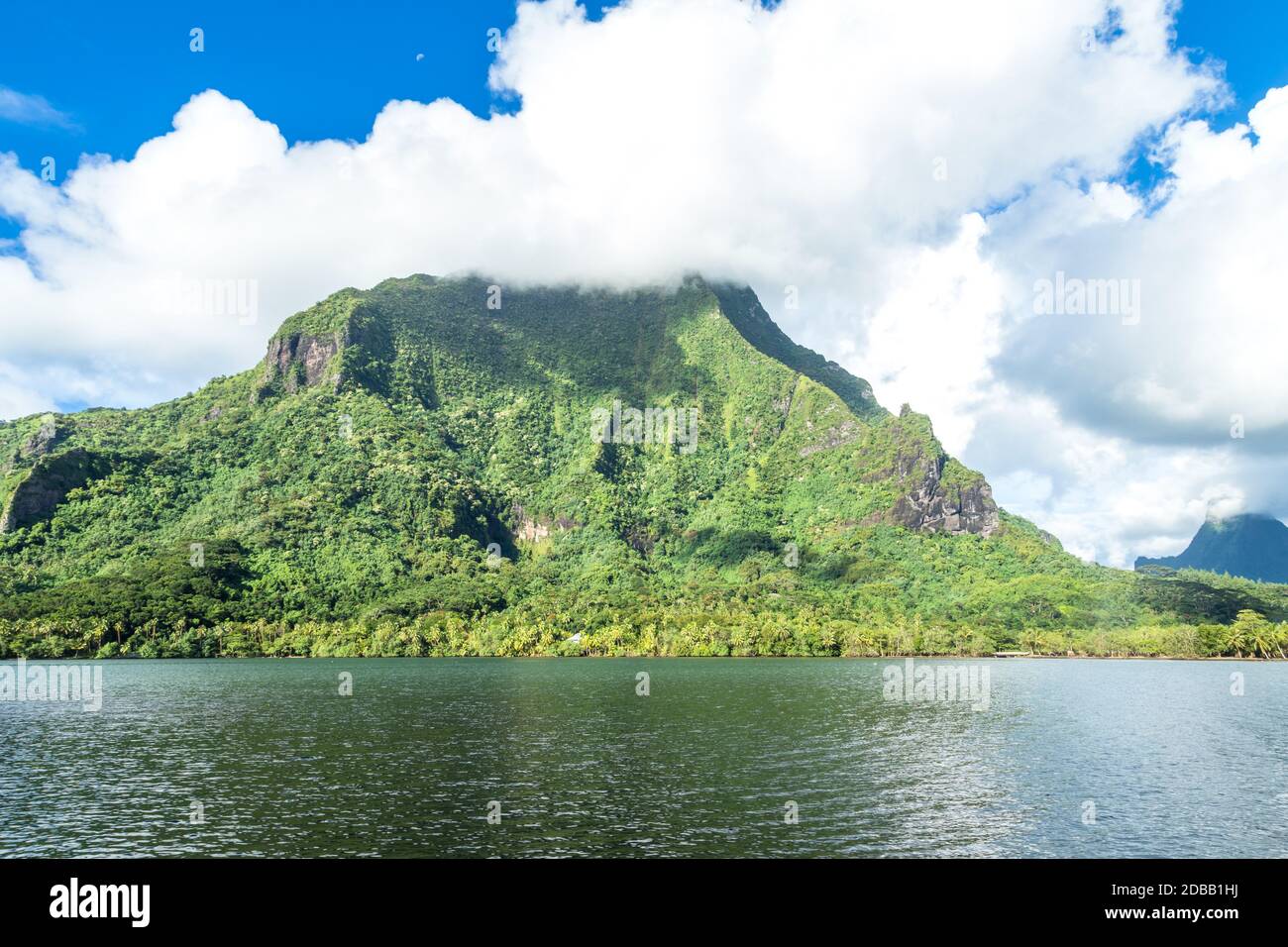 Moorea Island in the French Polynesia Stock Photo - Alamy