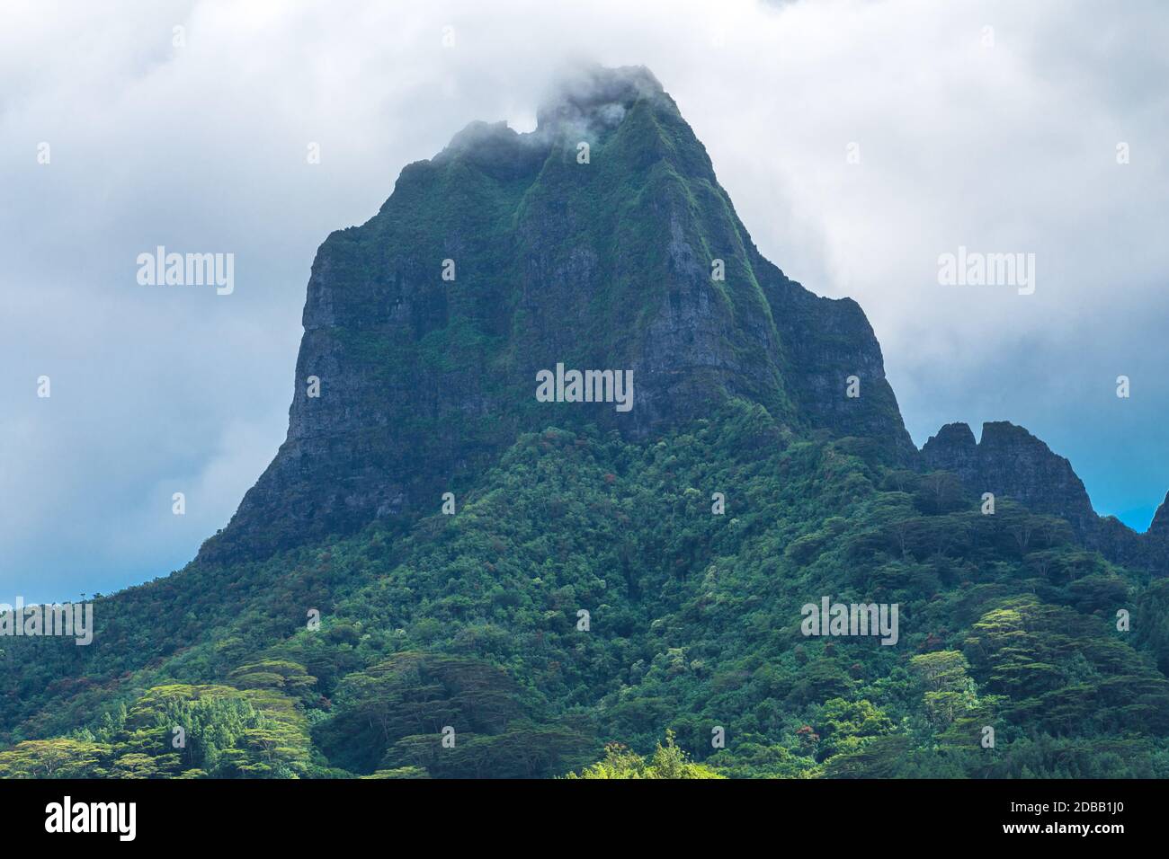 Moorea Island in the French Polynesia Stock Photo - Alamy