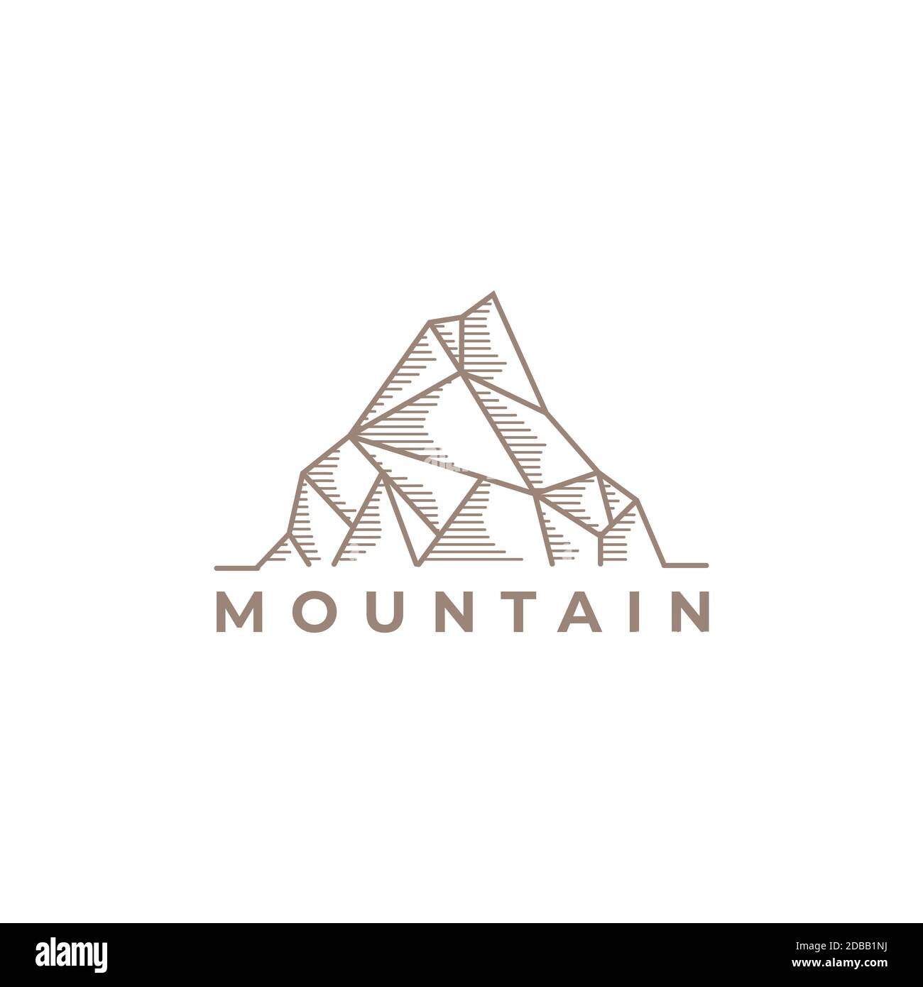 Landscape view black mountain Cut Out Stock Images & Pictures - Alamy