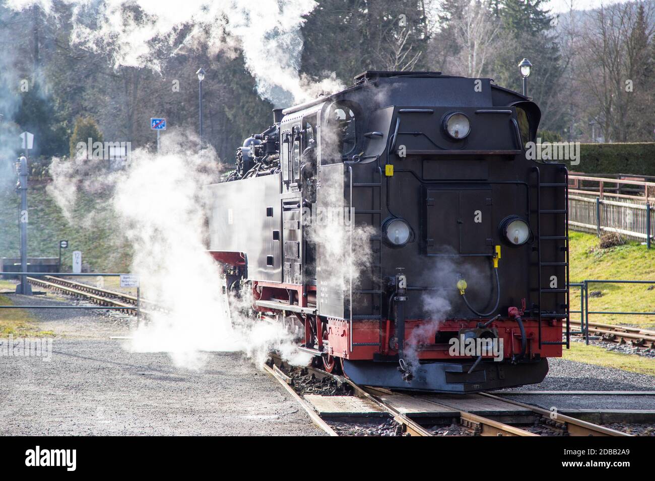Black steam engine hi-res stock photography and images - Alamy