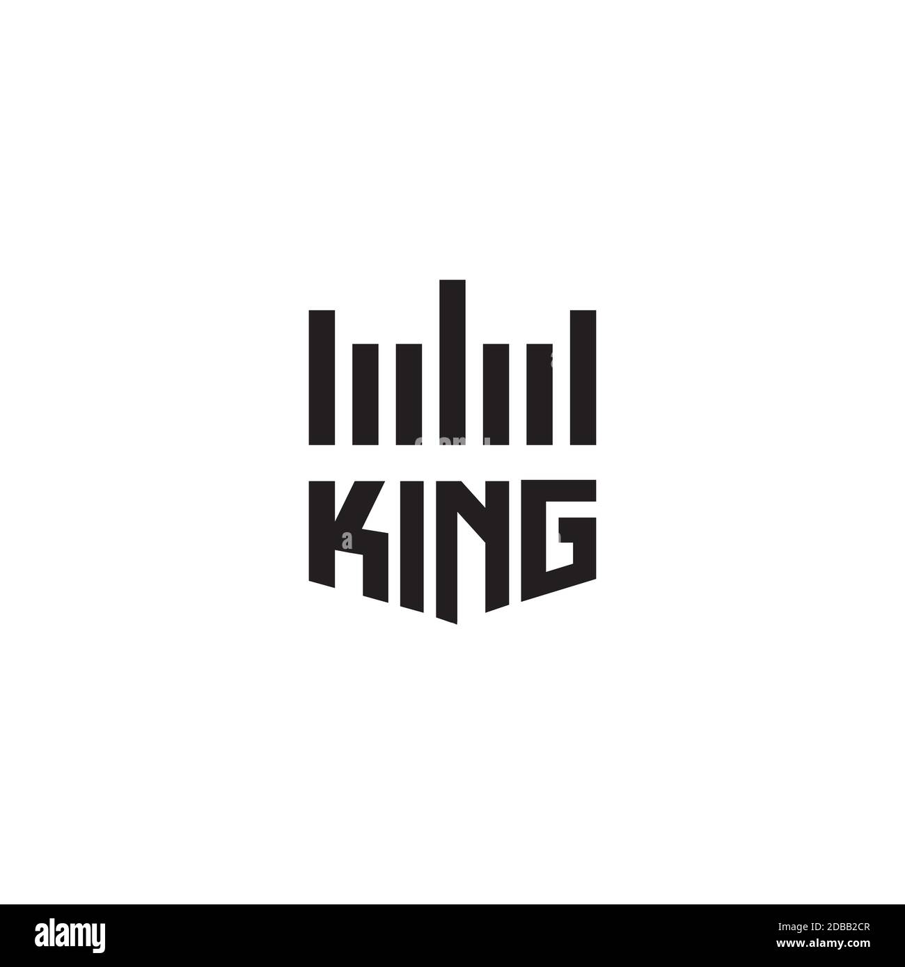 Royal king logo hi-res stock photography and images - Alamy