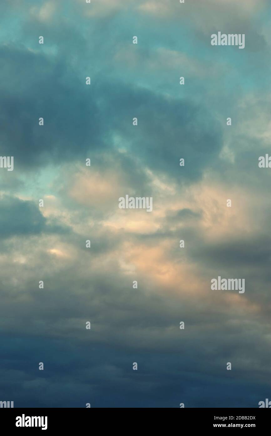 Beautiful dramatic sky with clouds Stock Photo - Alamy