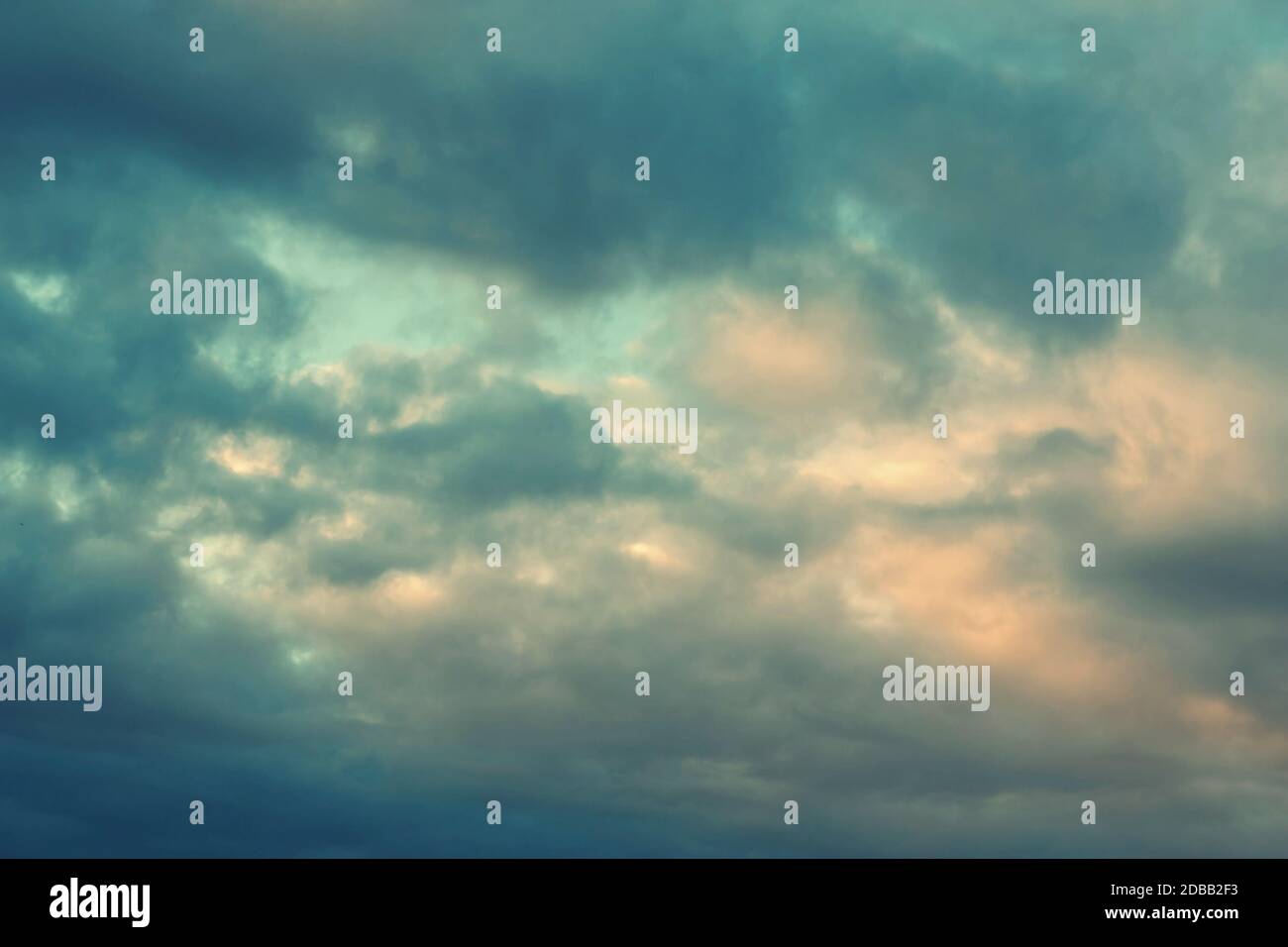 Beautiful dramatic sky with clouds Stock Photo - Alamy