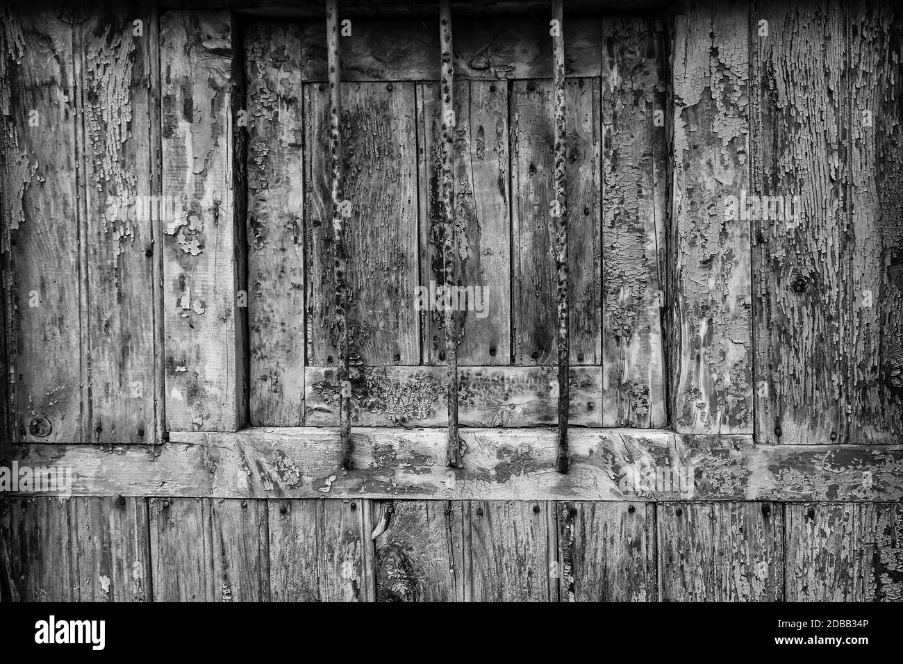 Old closed wooden window, construction and architecture Stock Photo - Alamy